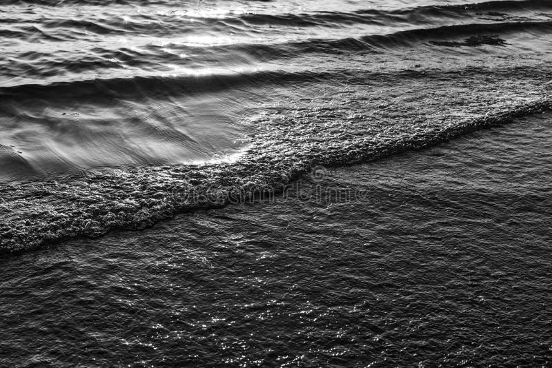 Small Waves in Otherwise Calm Water Stock Image - Image of water, blue ...