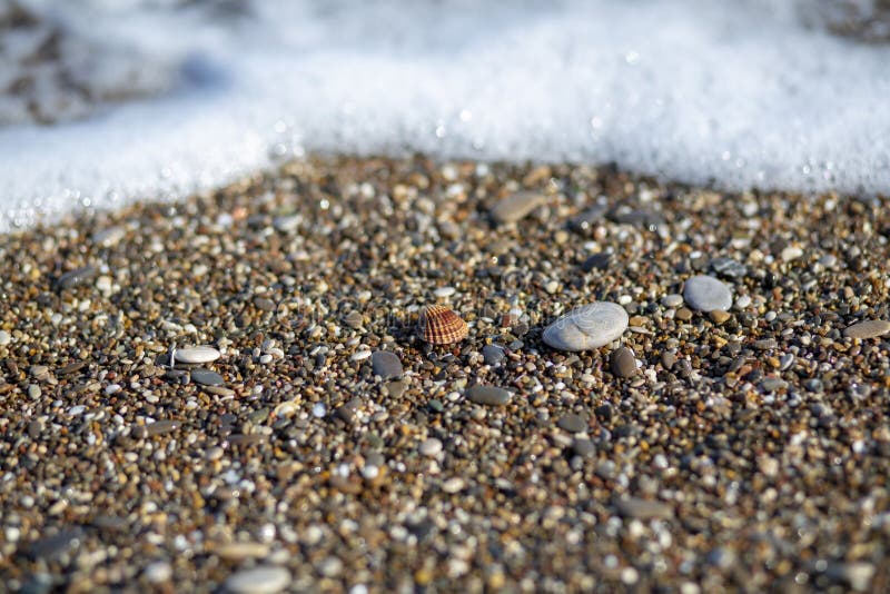 Sand particles stacked stock photo. Image of close, brown - 135876464