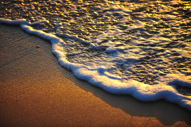 Small waves stock photo. Image of wind, season, clouds - 129450666