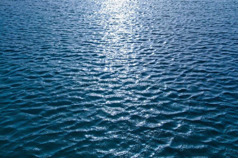 Water Surface with Sun Shine Reflection Stock Image - Image of pond ...