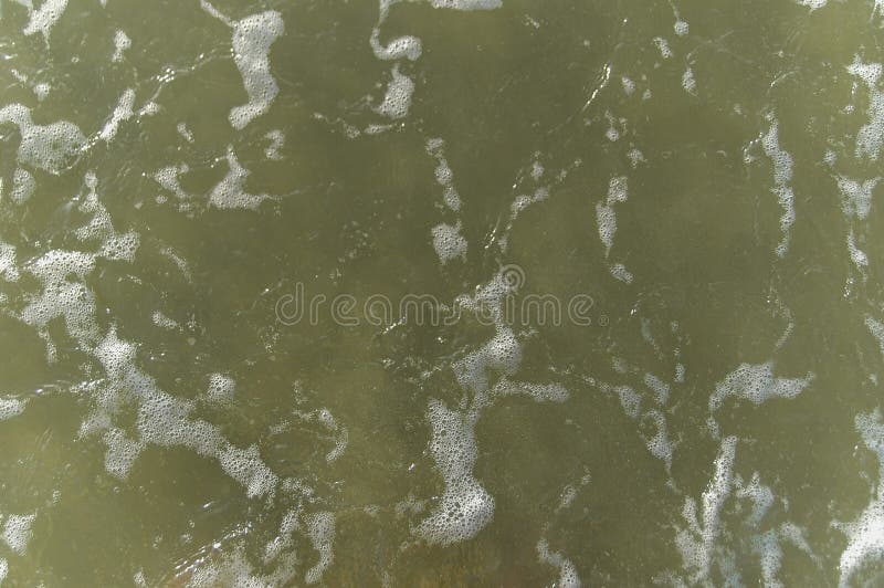 Small Waves with White Bubbles Stock Photo - Image of tropic, tropical ...