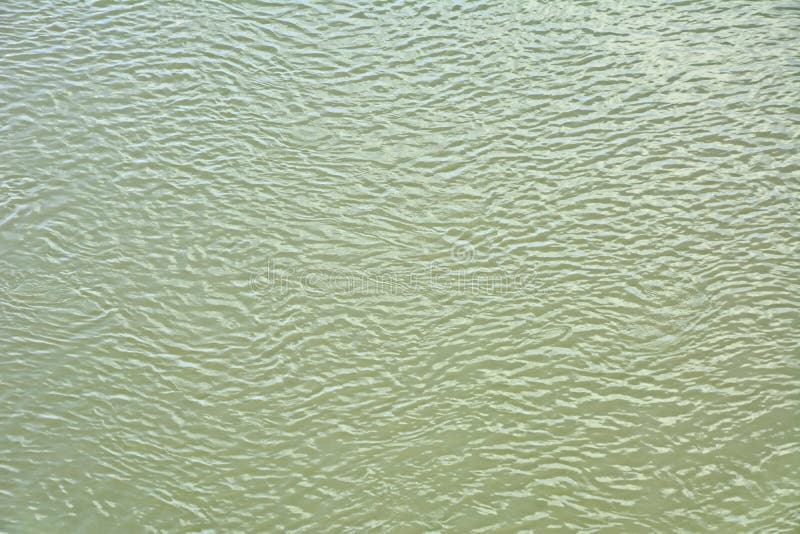 Small Waves. Wrinkled by the Wind Surface Water. Stock Image - Image of ...