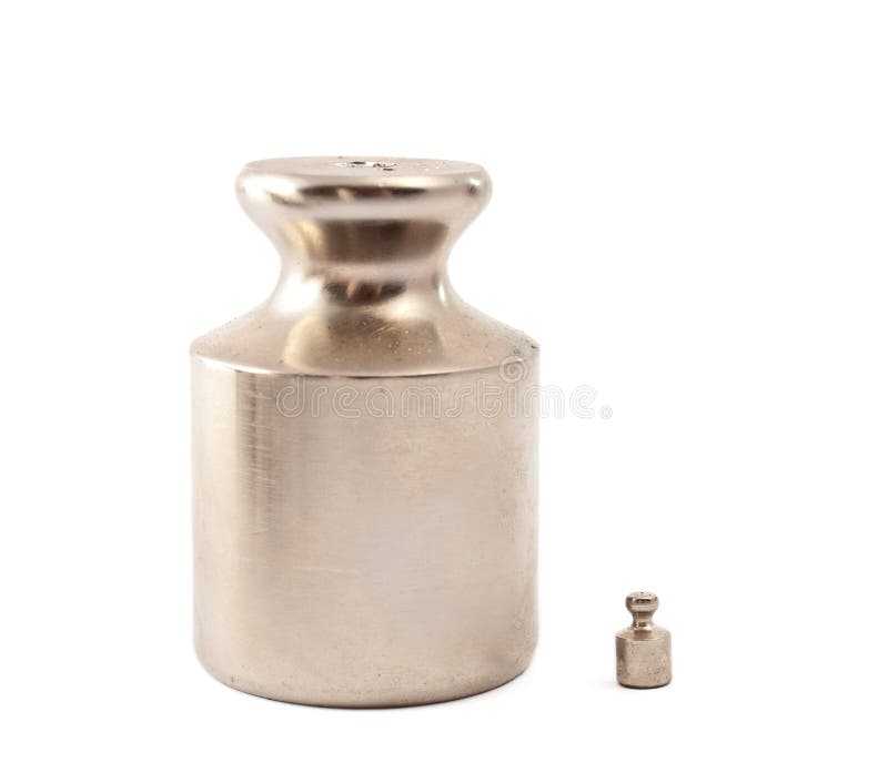 Small weight stock photo. Image of silver, vertical, metal - 18092008