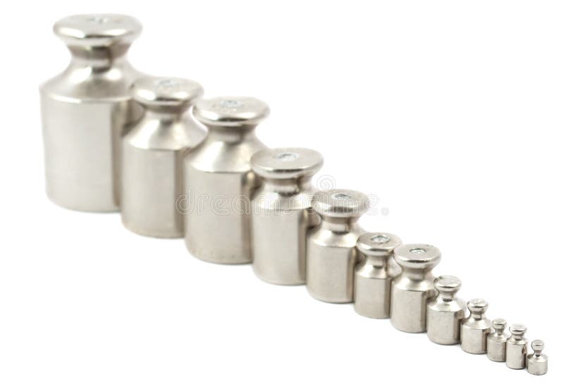 Small weight stock photo. Image of silver, vertical, metal - 18092008