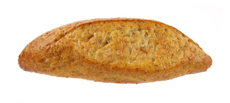 Small wheat sub roll stock image. Image of item, single - 12624377