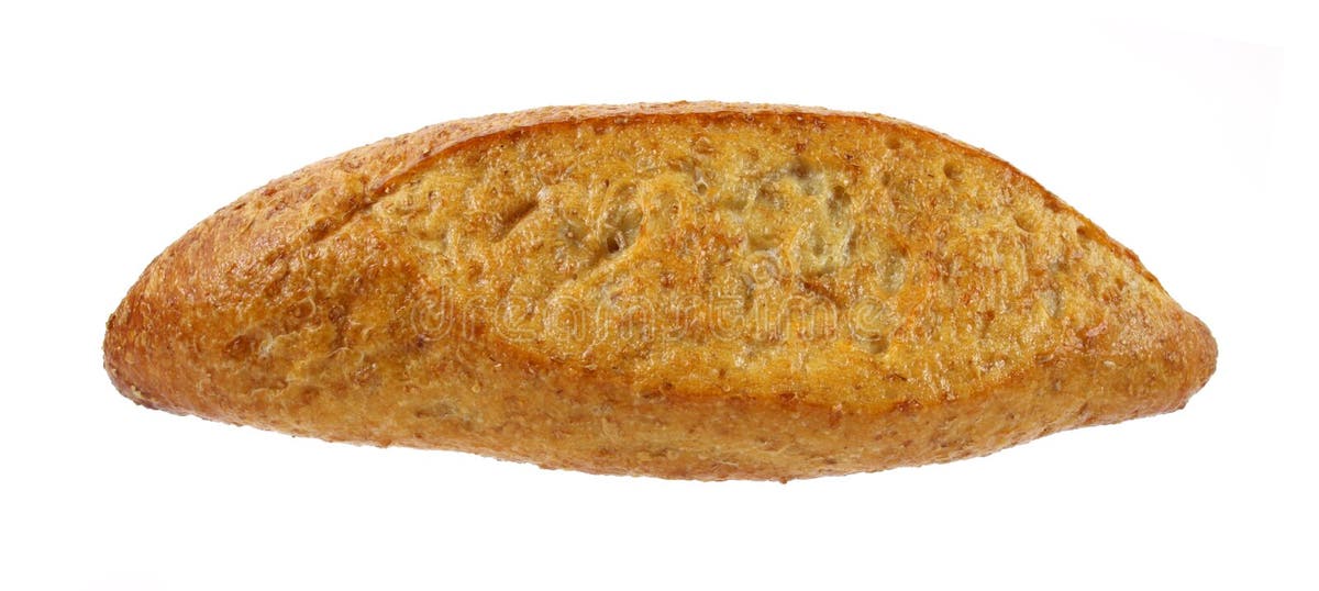 Single Small Freshly Baked Wheat Sub Roll Stock Photos - Free & Royalty ...