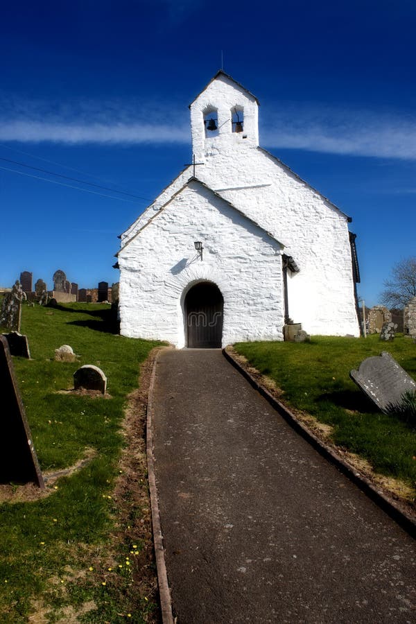 Small white Church stock image. Image of stones, door - 19346201