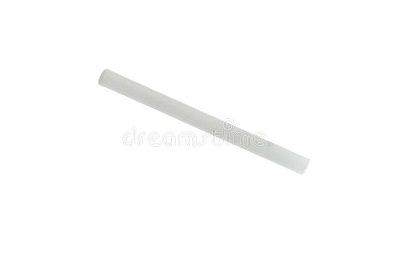 Small White Piece of Pipe on Isolated White Background Stock Image ...