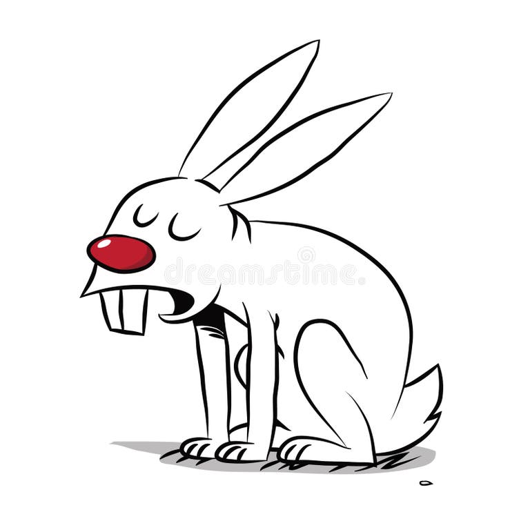 Rabbit Big Teeth Stock Illustrations – 245 Rabbit Big Teeth Stock ...