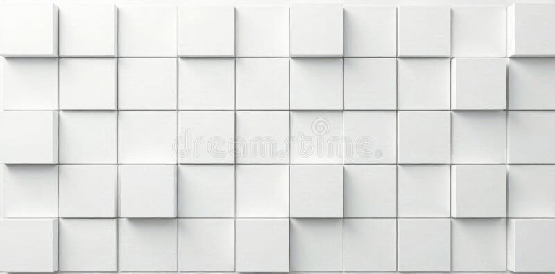 Small White Square Tiles Create a Subtle Checkerboard Pattern Delicate ...