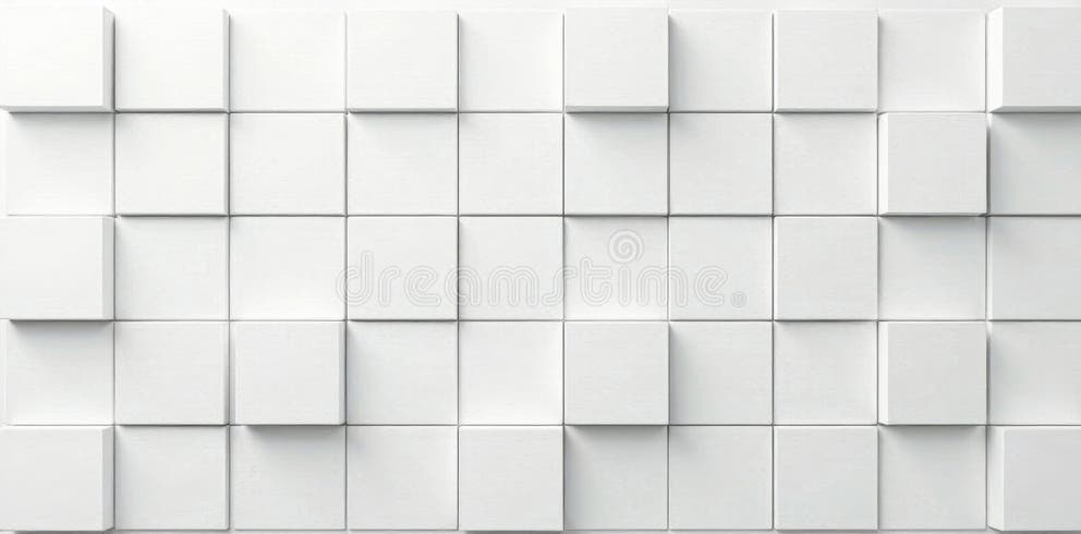 Small White Square Tiles Create a Subtle Checkerboard Pattern Delicate ...