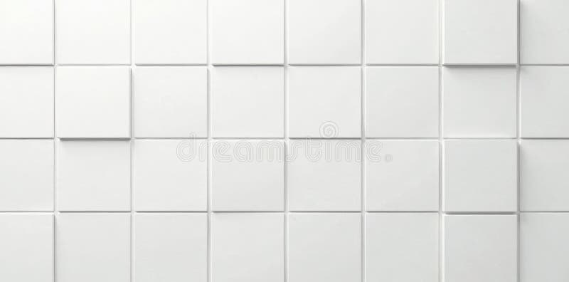 Small White Square Tiles Create a Subtle Checkerboard Pattern , Simple ...