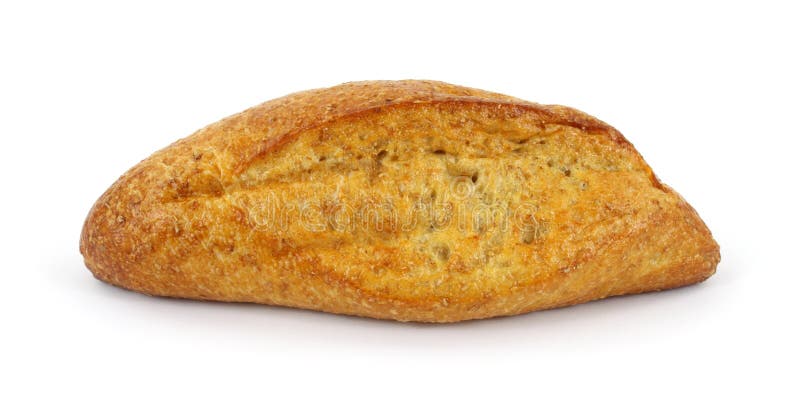 Single Small Freshly Baked Wheat Sub Roll Stock Photos - Free & Royalty ...