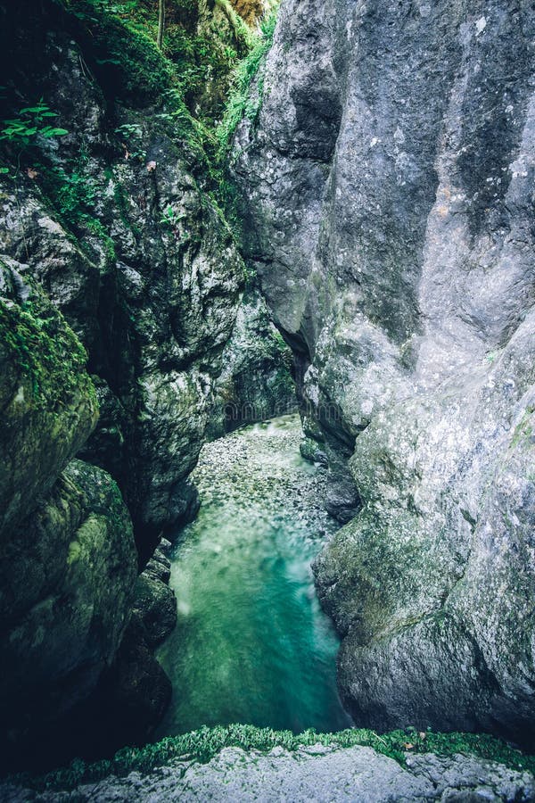 Small and Wild Little River Valley Stock Image - Image of adventure ...