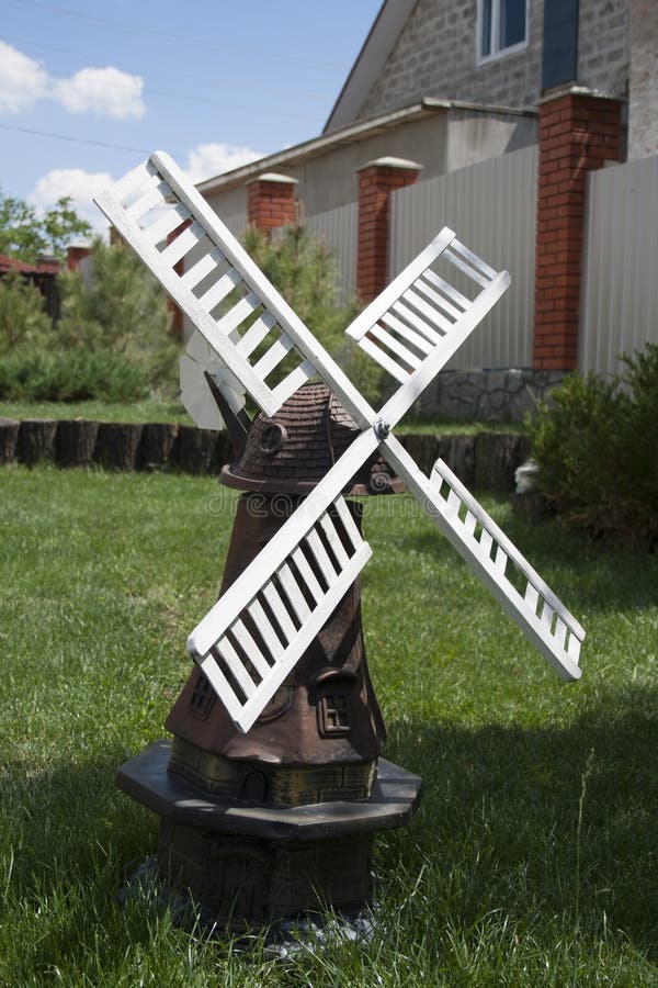 Small wind mill stock photo. Image of flower, little - 49635366