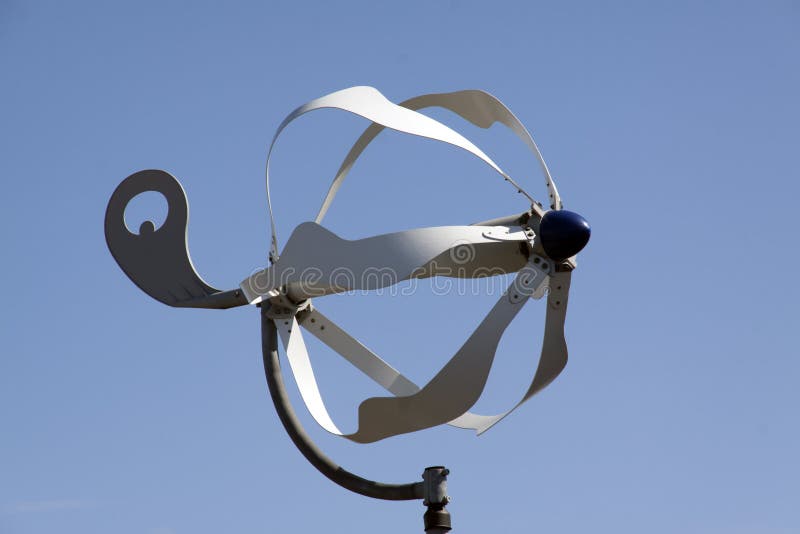 Small Wind Turbine Making Electicity Out of Wind Editorial Stock Photo ...