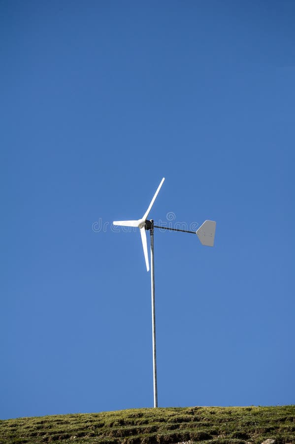 A small windmill stock image. Image of alternative, generation - 38032559