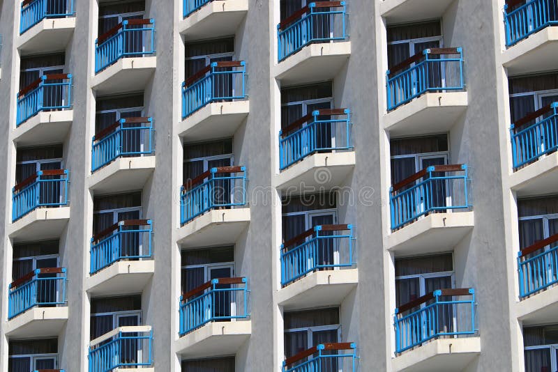 Small Window in a Big City in Israel Stock Image - Image of wall ...