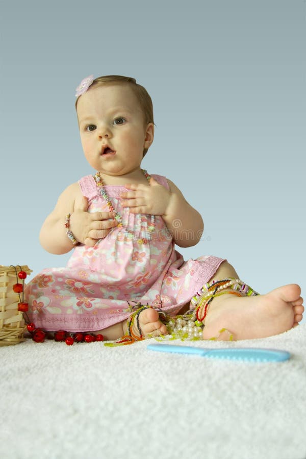 The small woman of fashion stock photo. Image of sundress - 13534746