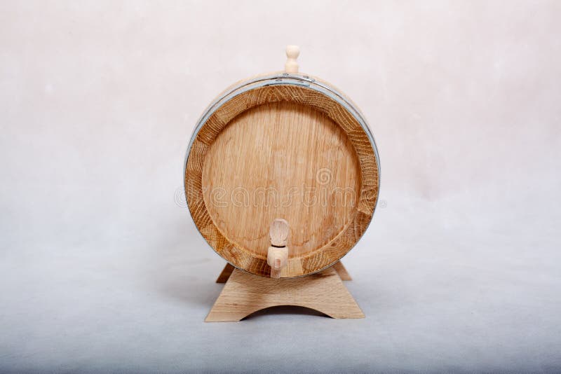 Small wooden cask. stock image. Image of rustic, storage - 67436827