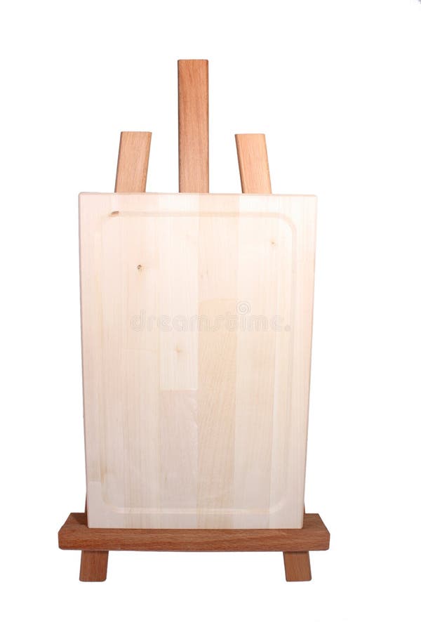 Small Wooden Easel stock image. Image of background, painter - 29076437