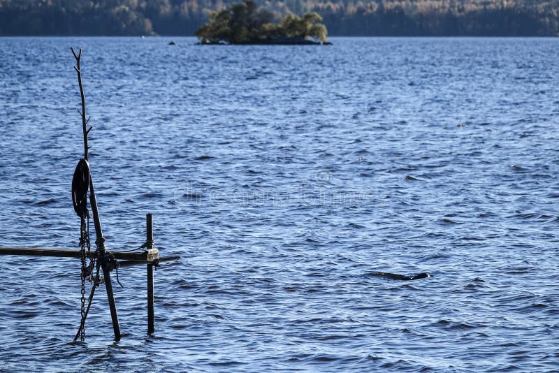 Small Wooden Jetty Bridge in a Lake Stock Photo - Image of nature ...