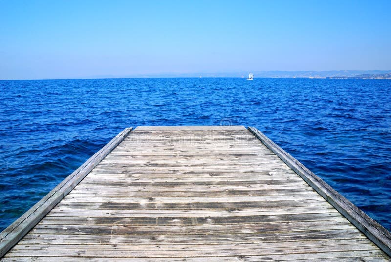 Small wooden pier stock image. Image of nice, nature - 37163517