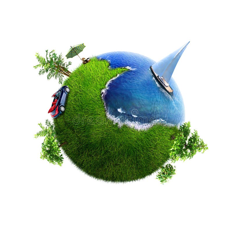 Small world stock illustration. Illustration of earth - 17150771