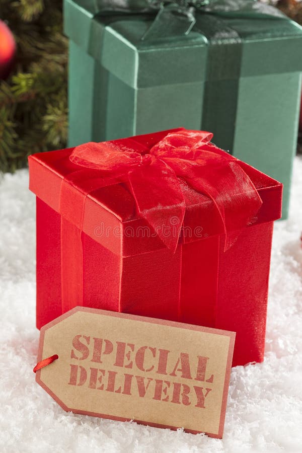 Small Wrapped Christmas Presents Stock Image - Image of present ...
