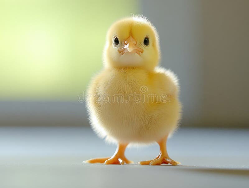 Small Yellow Chicken stock image. Image of agriculture - 374187423