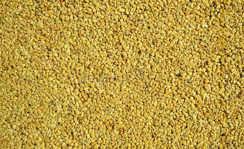 Small yellow pebbles stock photo. Image of nature, glitter - 140428048