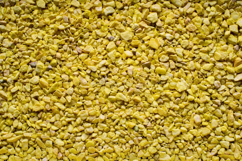 Small Yellow Stones Background Stock Photo - Image of rough, pebble ...