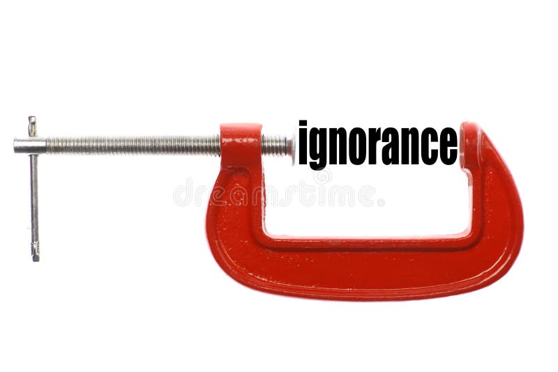 Smaller ignorance stock photo. Image of ignorant, vice - 53850754