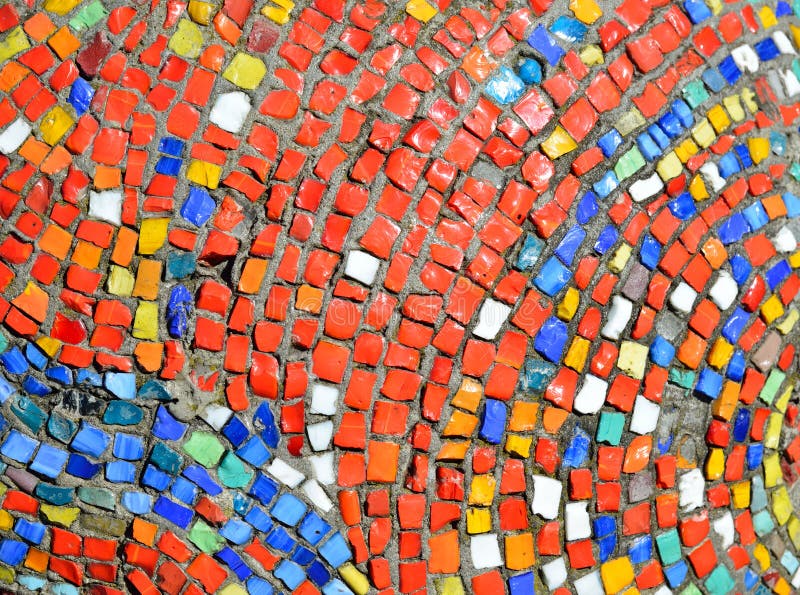 Smalt Tiles of Different Colors Stock Image - Image of colorful, yellow ...