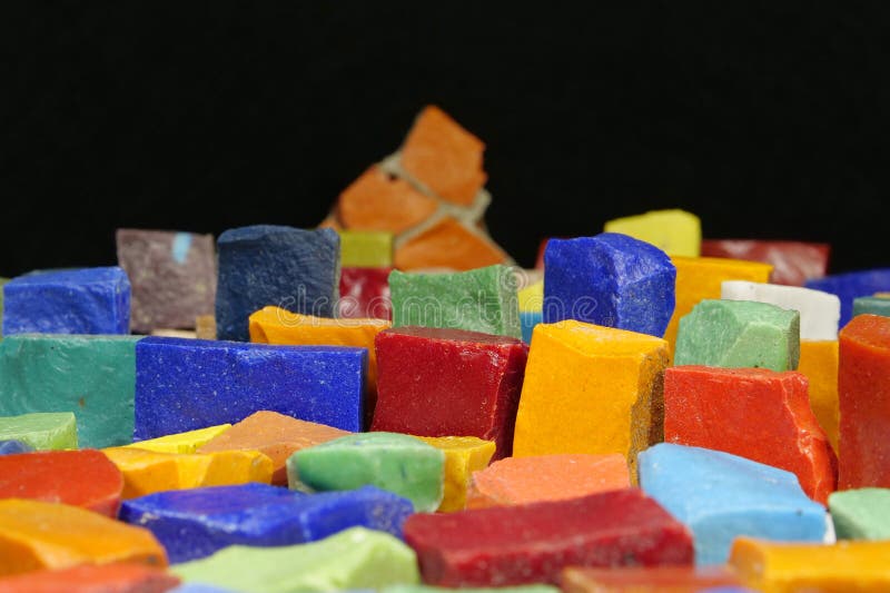 Smalt for Mosaics - Colored, Opaque, Dull Glass in Form of Small Cubes ...