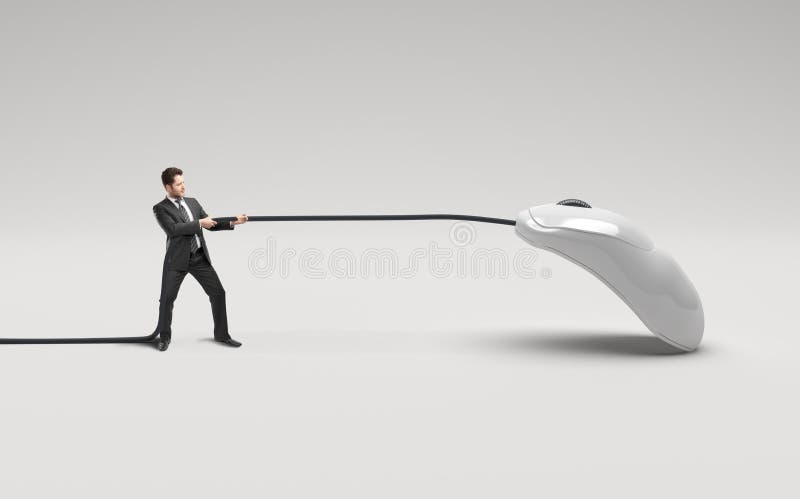 Businessman pulling rope stock image. Image of page, opening - 35999937