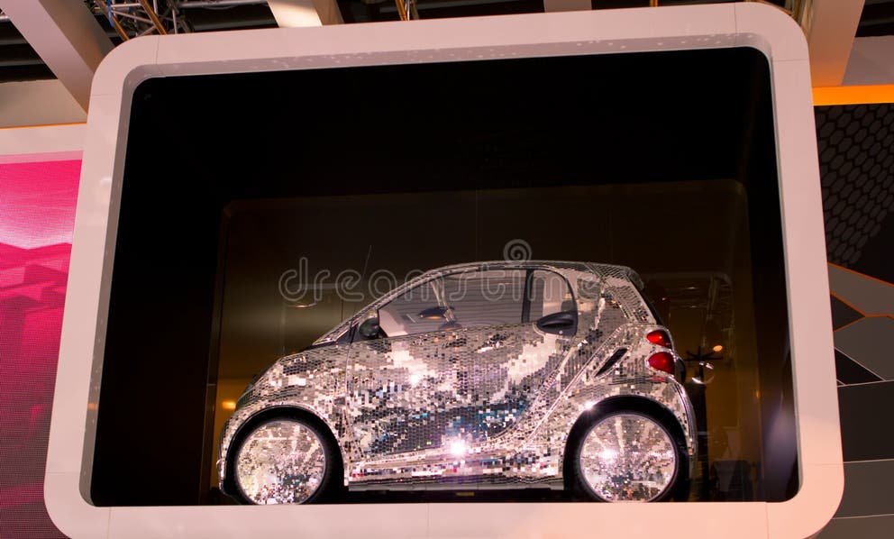 Smart on 64rd IAA editorial stock photo. Image of bettles - 21405613