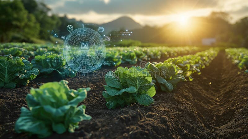Smart Agriculture: Advanced Technology in Green Vegetable Farming ...