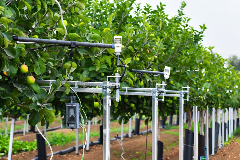 Smart Agriculture Technology in an Orchard with Automated Irrigation ...
