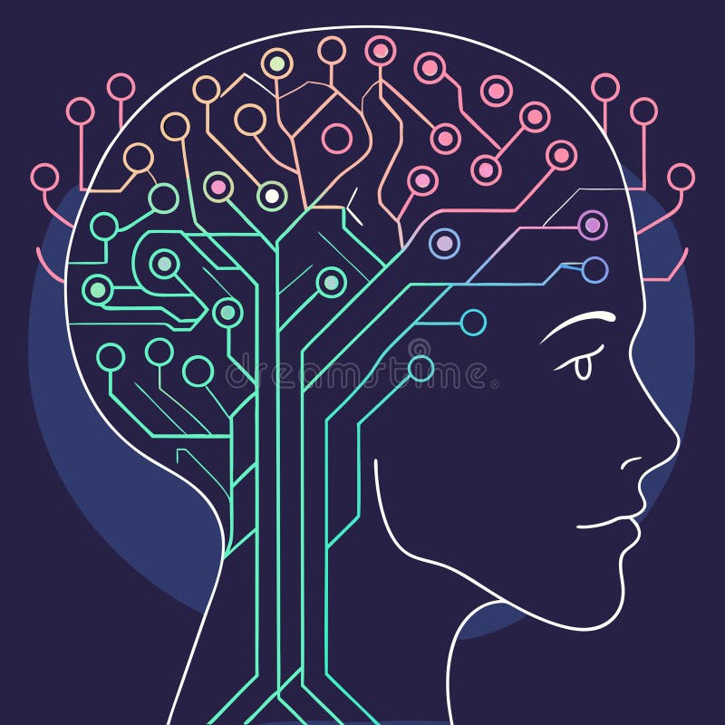 Smart AI Assistant Icon . Your Friendly Digital Chatbot Stock Vector ...