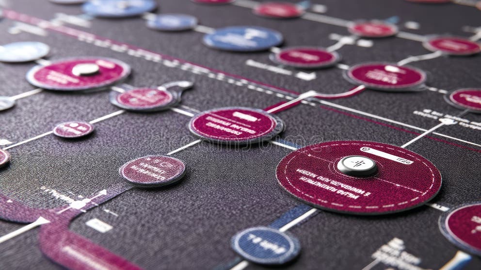 Smart AI Customer Journey Flowchart and Visual Representation of Data ...
