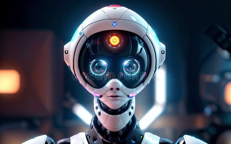 Smart AI Integration Shaping the Future of Work and Society Stock Illustration - Illustration of ...