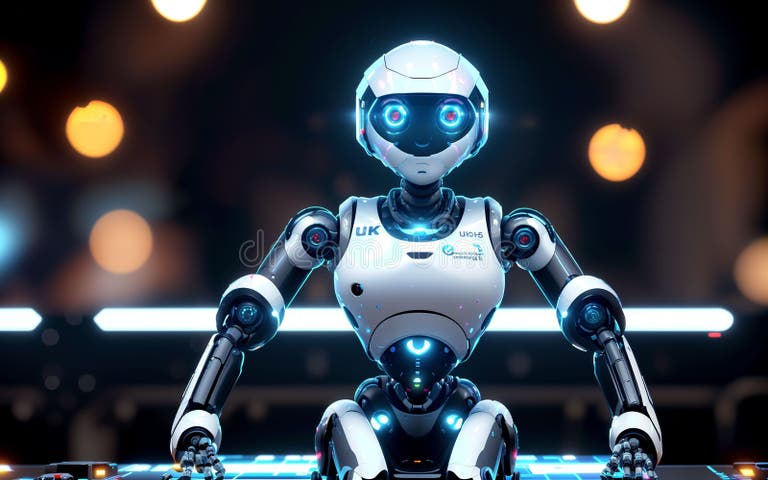 Smart AI Integration Shaping the Future of Work and Society Stock Illustration - Illustration of ...