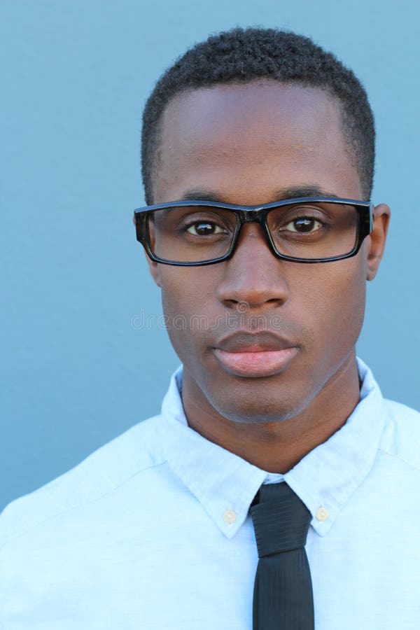 Smart and Ambitious. Confident Young African Man Looking at Camera ...
