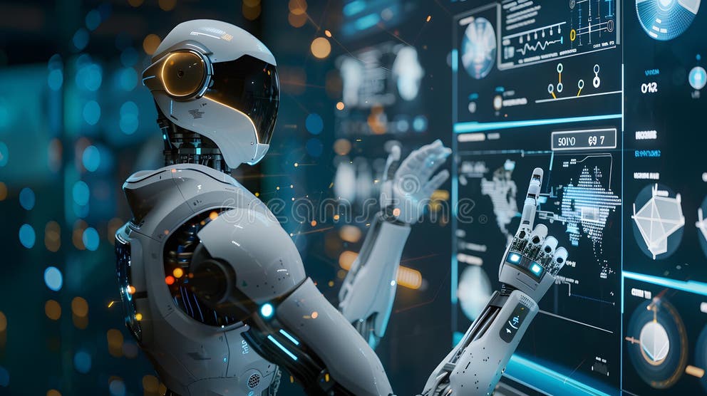 Smart Analytics in Automated Billing Digital Billing Stock Illustration ...