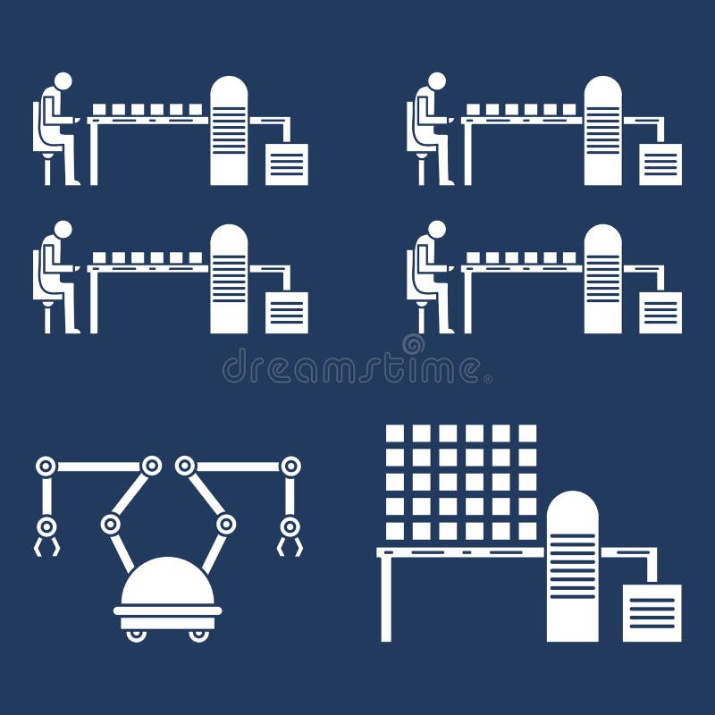 Robotic Mechanisms Stock Illustrations – 340 Robotic Mechanisms Stock ...