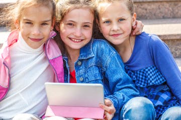 Smart Basic School Students Stock Photo - Image of playful, pretty ...