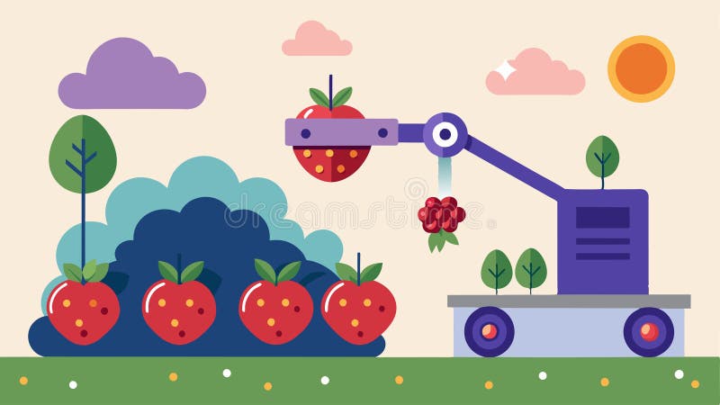 A Smart Berry Picking System that Automatically Adjusts Its Speed and ...