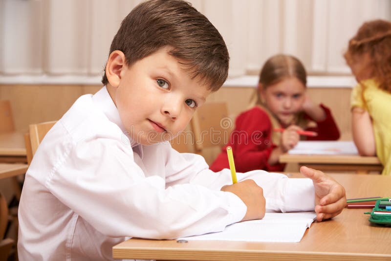 Smart boy stock photo. Image of people, knowledge, hand - 15220564