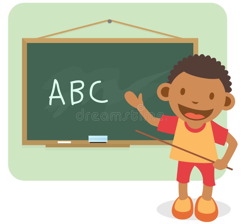 Smart boy stock illustration. Illustration of elementary - 16478313